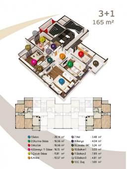 Asr-ı Meram Konutları, Konya, Meram, Muradiye | Endeksa